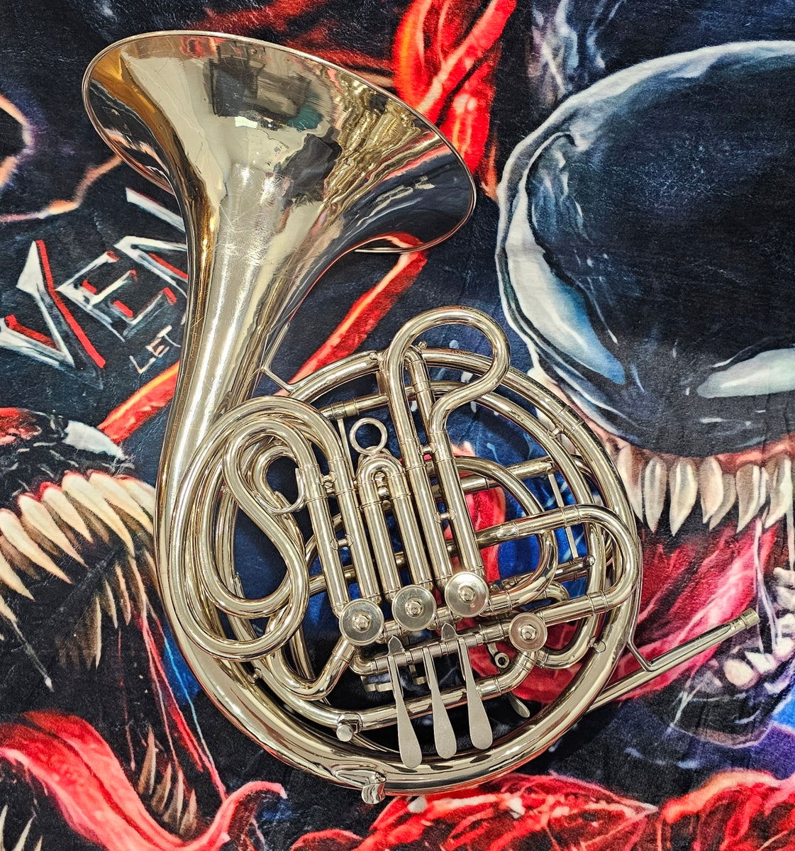 Conn 8D Elkhart L Series Nickel Silver Double French Horn (Free Postag ...