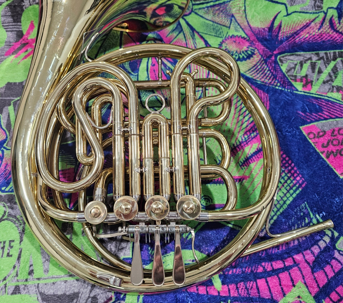Holton H190 Geyer Wrap Yellow Brass French Horn PERFECT COMPRESSION (F ...