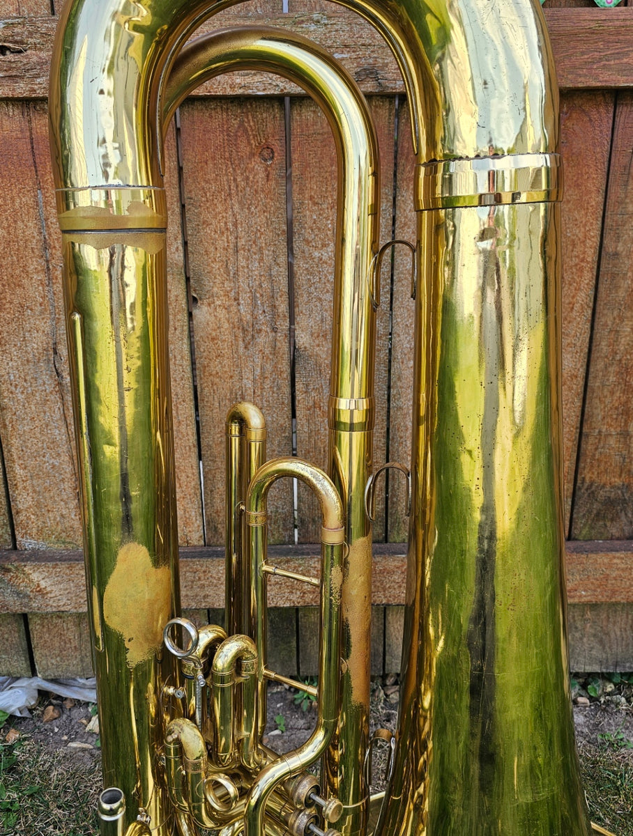 Tuba King 1151 BBb Marching Contra Tuba W/Neck 277022 (Free Shipping L ...