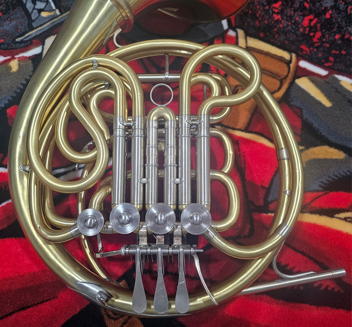 Yamaha 667 Yellow Brass Double French Horn "As Is" (Free Shipping Lowe ...