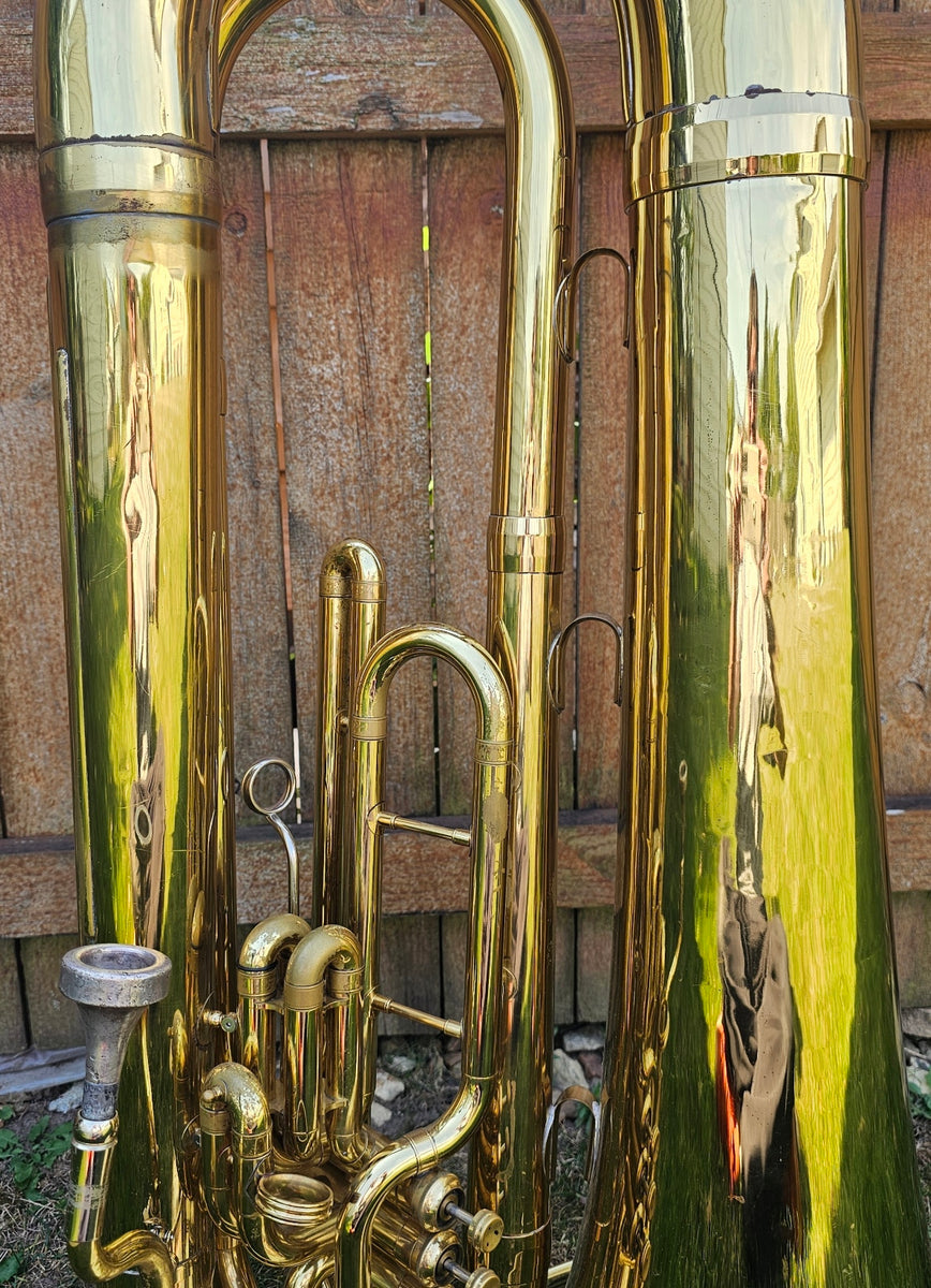 Tuba King 1151 BBb Marching Contra Tuba W/Neck & Mouthpiece 277019 (Fr ...